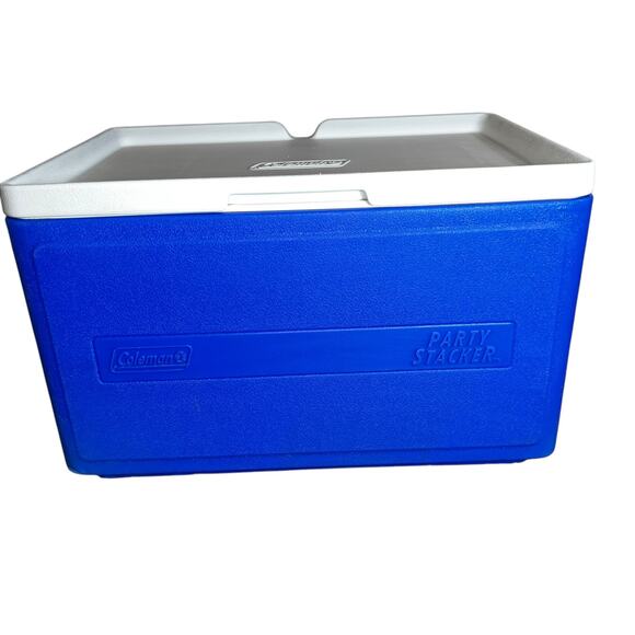 Coleman | Other | Coleman Party Stacker Cooler Blue Model 9223 ...